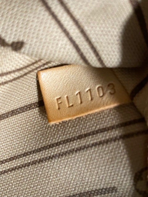 LOUIS VUITTON MONOGRAM NEVERFULL MM Date Code FL1103 Very Good | Buya