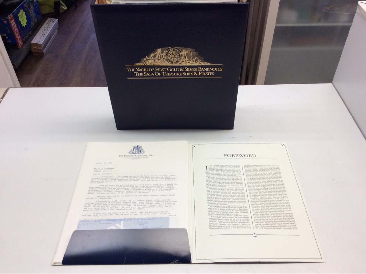 THE EXCELSIOR COLLECTION THE WORLD'S FIRST GOLD AND SILVER BANK NOTES ...