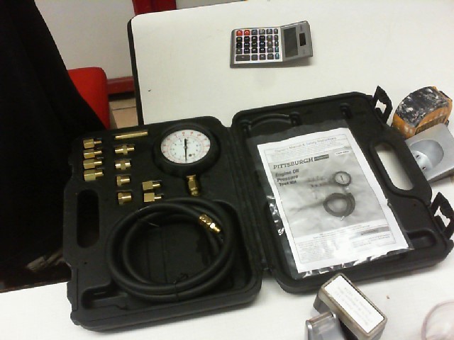 Price Guide: PITTSBURGH AUTOMOTIVE TOOLS & MORE ENGINE OIL PRESSURE ...