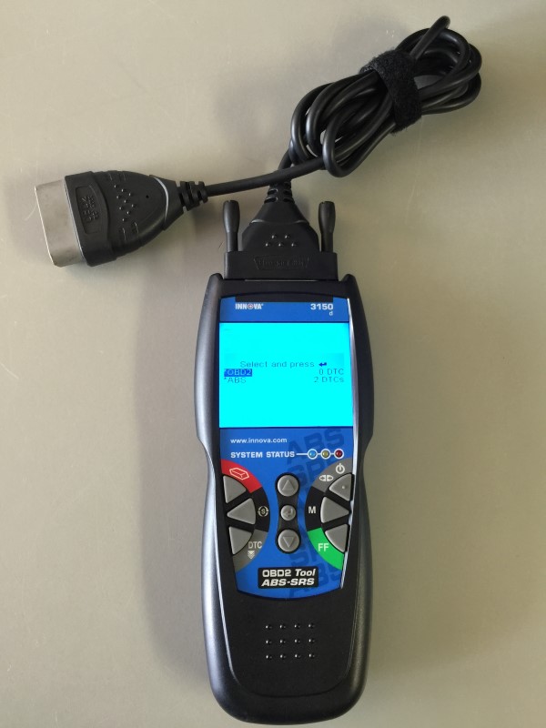 INNOVA 3150 d OBD2 OBD II TOOL DIAGNOSTIC CODE READER ABS-SRS Very Good ...