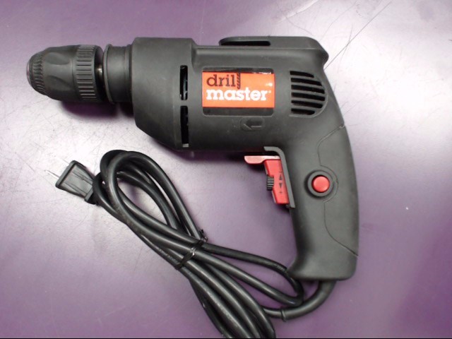 DRILL MASTER CORDED 3/8" VARIABLE SPEED REVERSIBLE DRILL Like New | Buya
