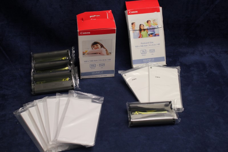 Canon Selphy CP Color Ink/ Paper Combo (KP-36IP & KP-108IN). Like New ...