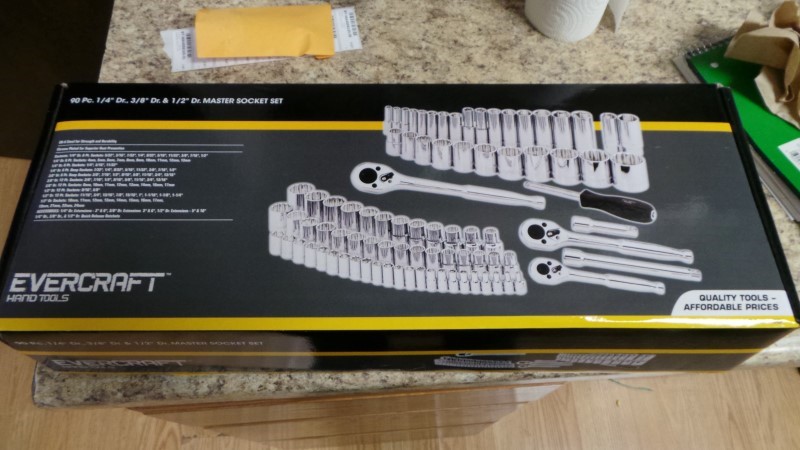 EVERCRAFT TOOLS 90 PIECE TOOL SET | Buya