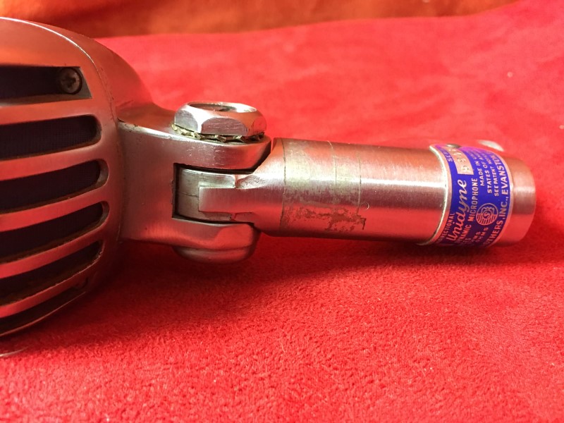 VINTAGE 1950s SHURE UNIDYNE 55S MICROPHONE Like New | Buya