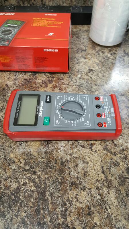 Snap-On EEDM503D Digital Multimeter Multi-Meter Like New | Buya