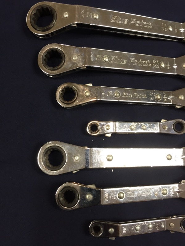 BLUE POINT TOOLS OFFSET STUBBY RATCHET WRENCH SET | Buya