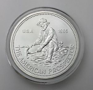 ENGELHARD THE AMERICAN PROSPECTOR SILVER COIN | Buya