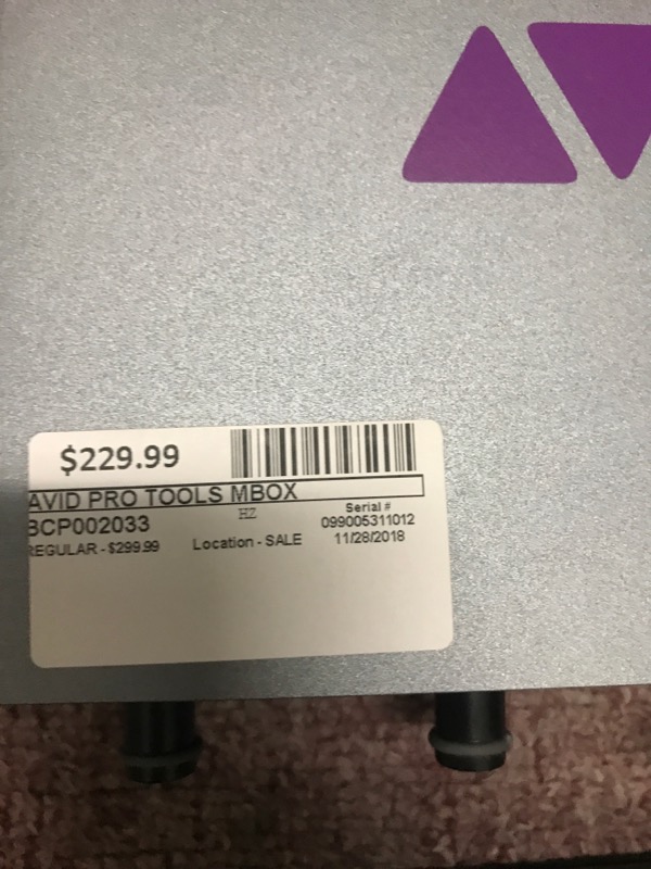 AVID MINI-STEREO MBOX PRO3 Like New | Beach City Pawn & Guitar ...
