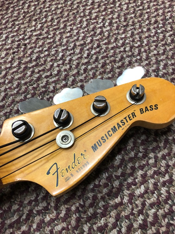 Fender Bass Guitar Musicmaster Bass Acceptable Buya