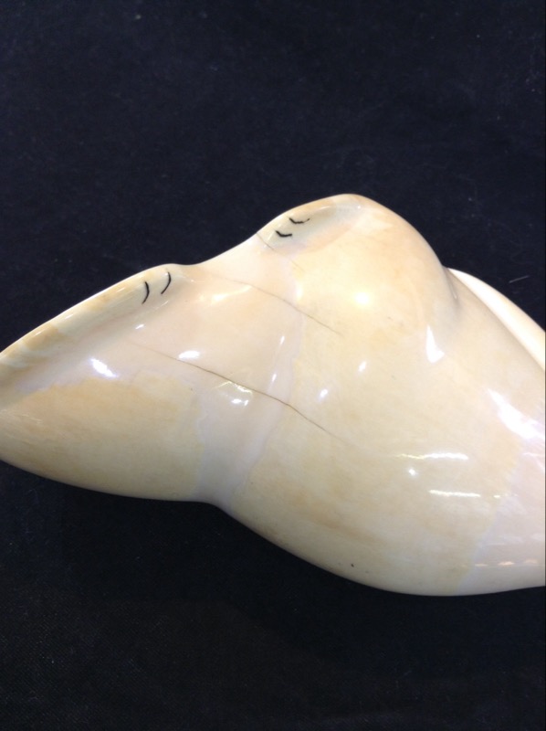 ALASKAN WALRUS IVORY SCULPTURE Good | Buya