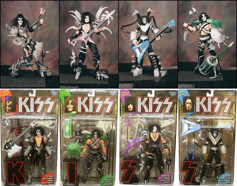 Price Guide: MCFARLANE TOYS KISS PSYCHO CIRCUS ACTION FIGURE COMPLETE ...