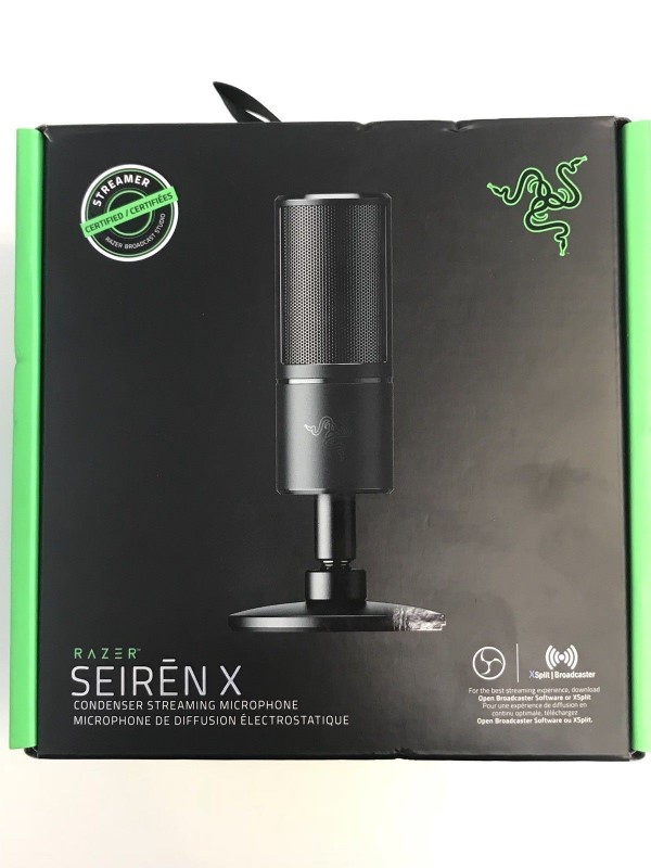 Price Guide: RAZER SEIREN X MICROPHONE | Buya