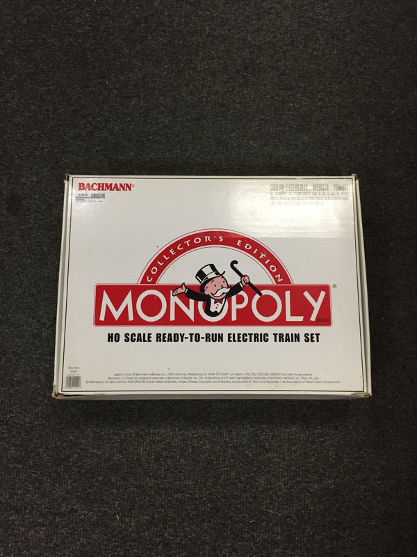 BACHMANN Model Railroad/Train MONOPOLY TRAIN SET Like New | Buya