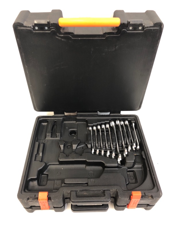 BLACK AND DECKER TOOLBOX WITH TOOLS BLK Very Good | American Gold Mine ...