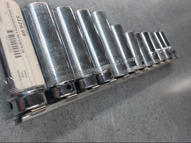 MAC TOOLS Sockets/Ratchet 3/8 SOCKET SET Good | Buya