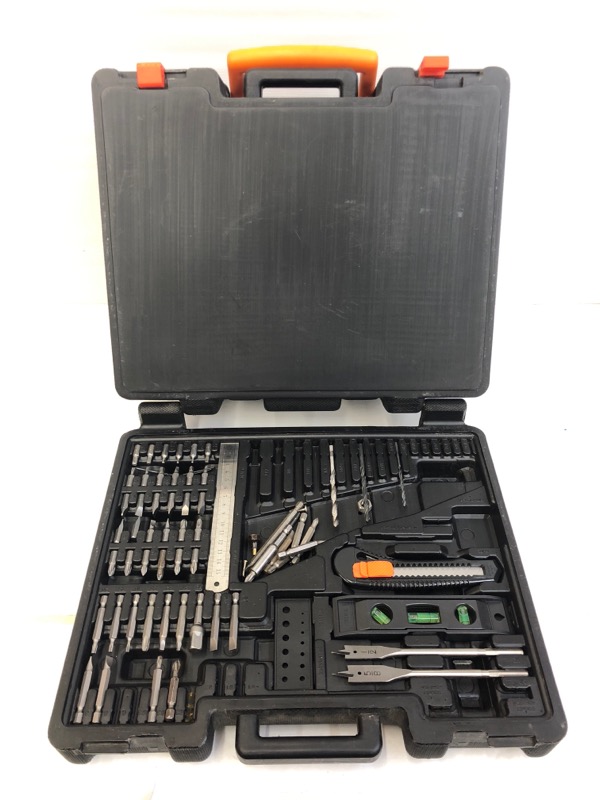 BLACK AND DECKER TOOLBOX WITH TOOLS BLK Very Good | American Gold Mine ...