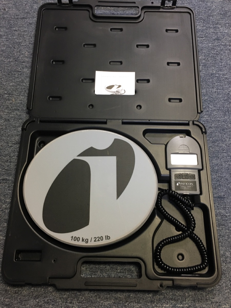 INFICON Scale WEY-TEK REFRIGERANT CHARGING SCALE Very Good | Buya