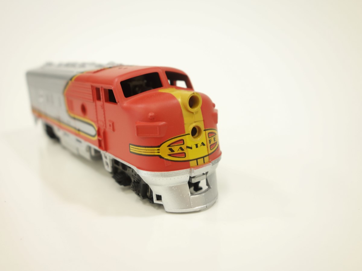ATHEARN F7A SUPER POWER SANTA FE PASSENGER 3201 HO SCALE ENGINE Like ...