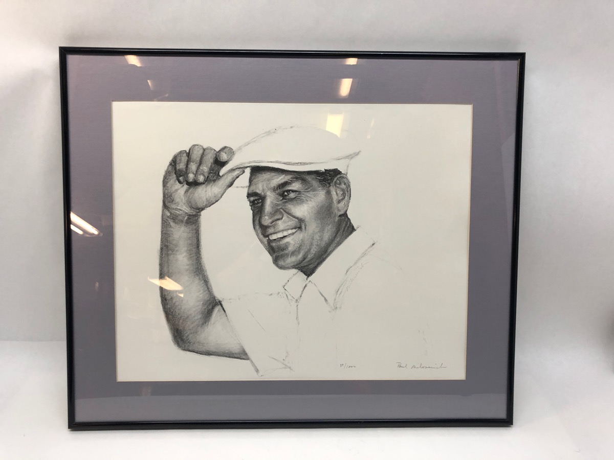 Paul MiloSevich "The Legends Of Golf" Framed Portaits 15" x 19" Very ...