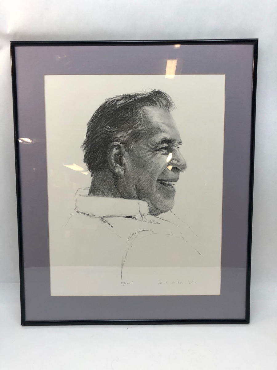 Paul MiloSevich "The Legends Of Golf" Framed Portaits 15" x 19" Very ...