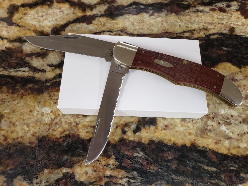 Case xx 6265SS Double Blade Folding Pocket Knife walnut handled 5.25 ...