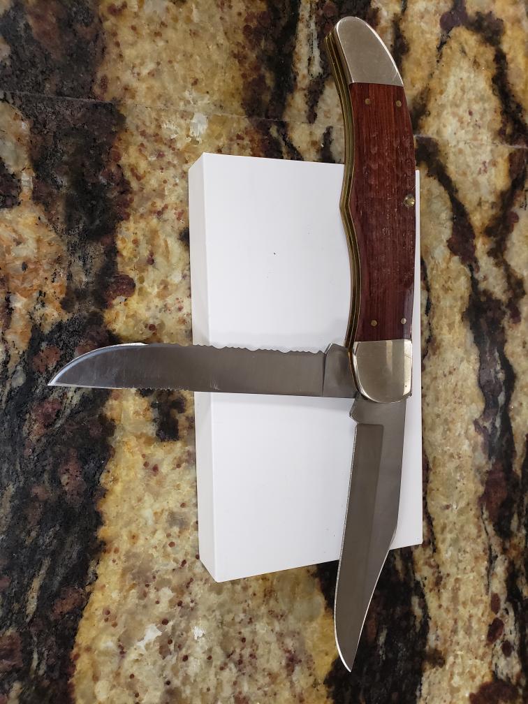 Case xx 6265SS Double Blade Folding Pocket Knife walnut handled 5.25 ...