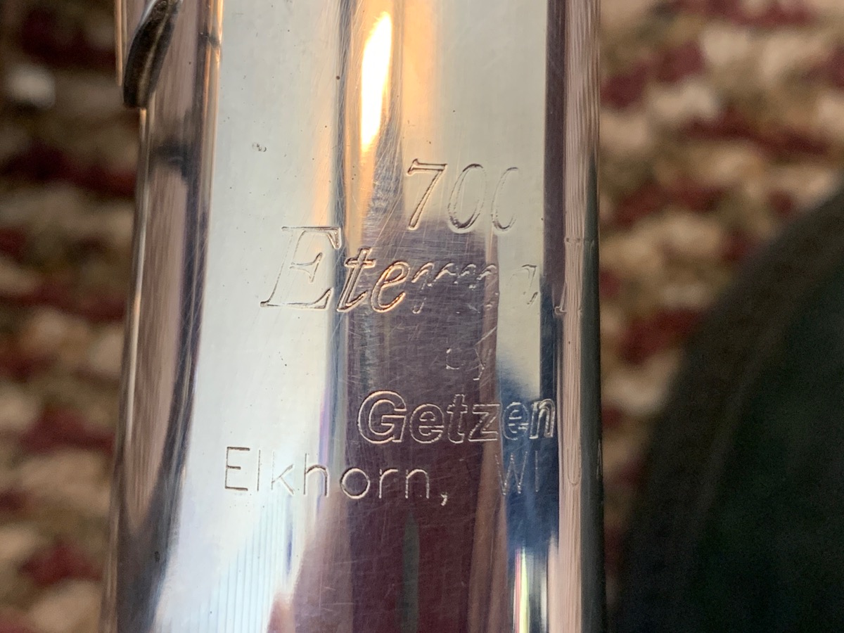 Getzen Trumpet 700 Eterna II in Original Case Good | Buya