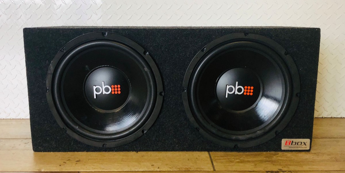 PowerBass s-1204D 12" 300W Dual Voice Coil 4-OHM Car Audio Subwoofer ...