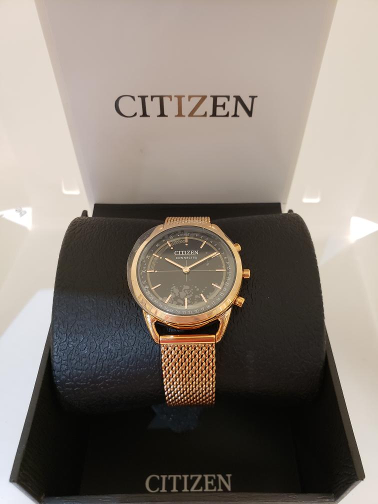 Citizen Ladies Connected Watch HX0003-51E Brand New, Pink Gold W Box ...
