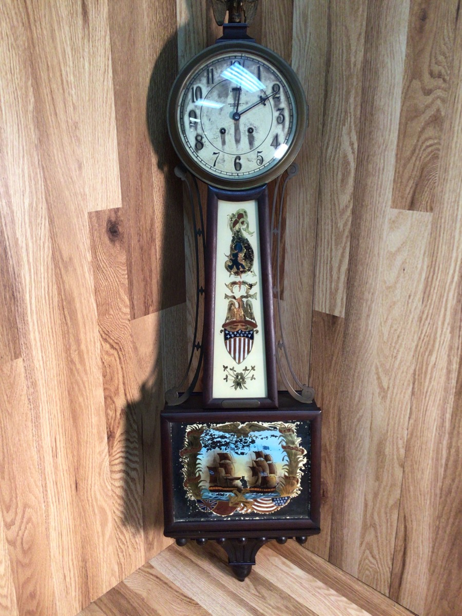 CHELSEA CLOCK COMPANY BANJO CLOCK **IN STORE PICK UP ONLY** Acceptable ...