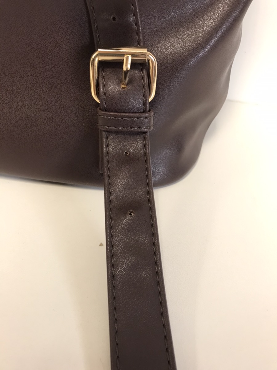 CALIN COLLECTION BACKPACK VEGAN LEATHER PURSE HANDBAG BROWN Very Good ...