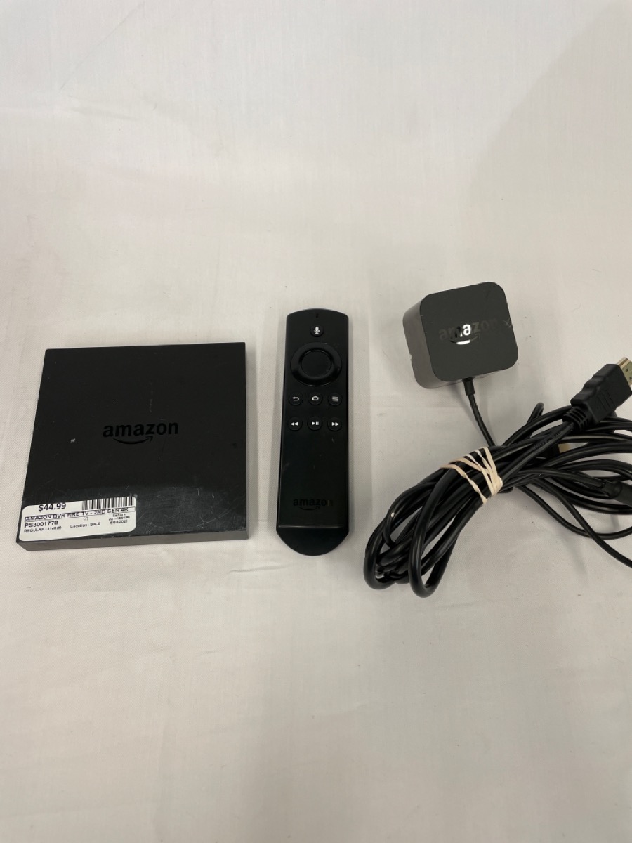 AMAZON FIRE TV - 2ND GEN 4K MEDIA STREAMER - DV83YW Like New | Buya