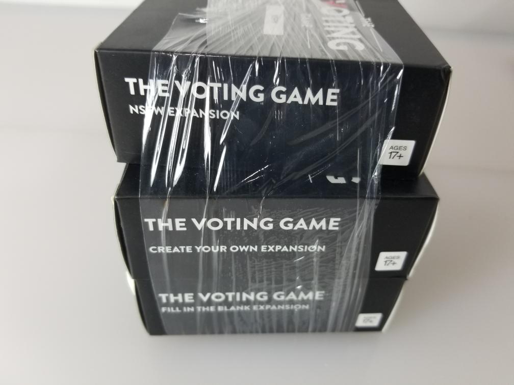The Voting Game Complete Set (Main Game and Expansion Packs) Like New ...