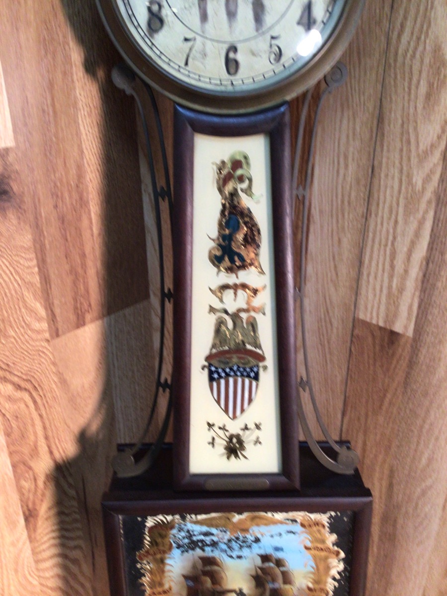 CHELSEA CLOCK COMPANY BANJO CLOCK **IN STORE PICK UP ONLY** Acceptable ...