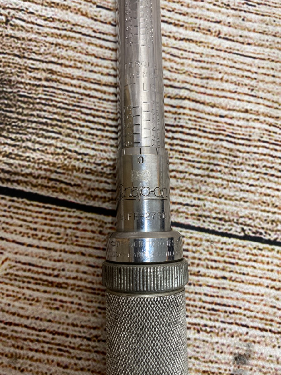 SNAP-ON QJFR-275C 3/8 DRIVE TORQUE WRENCH Acceptable | Buya