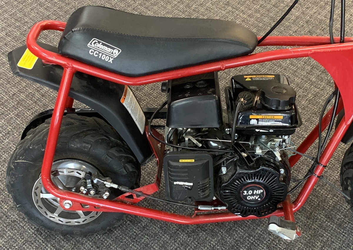 Coleman CC100X 98cc Offroad Gas Powered Mini Dirt Bike Very Good | Buya