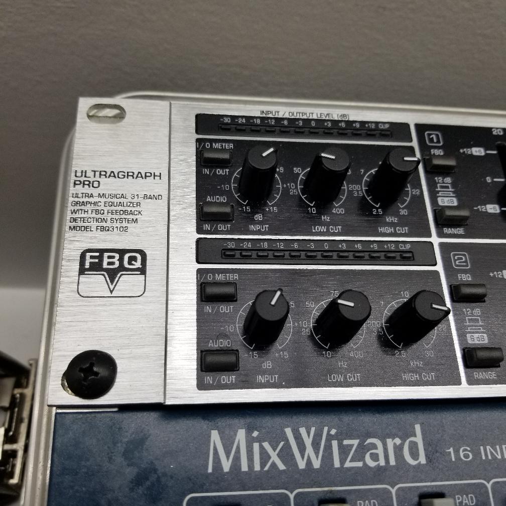 Allen & Heath MIXWIZARD WZ16:2DX 16-Channel Mixer SKB Behringer ...
