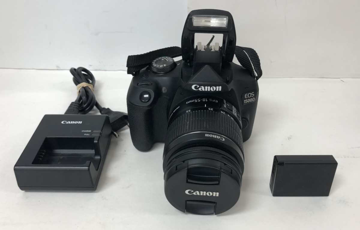 Canon (DS126741) EOS 1500D - 18-55mm - 24.1MP - Digital SLR Camera Good ...
