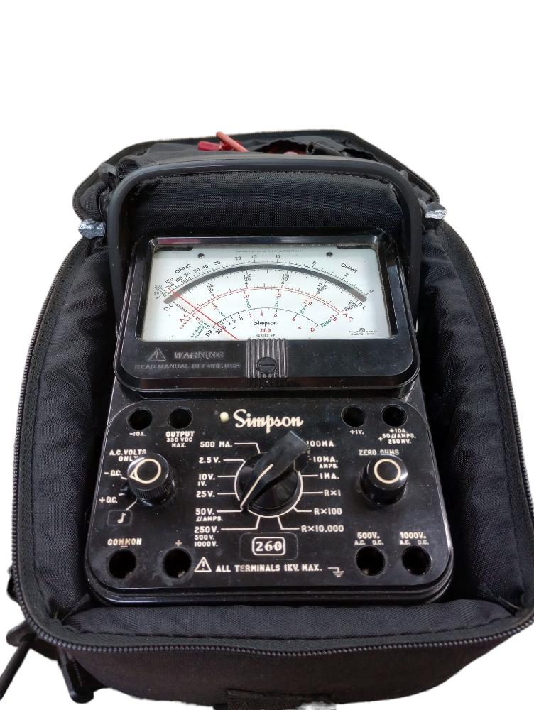 SIMPSON STRONG-TIE 260 MULTIMETER - ORIGINAL Good | Buya