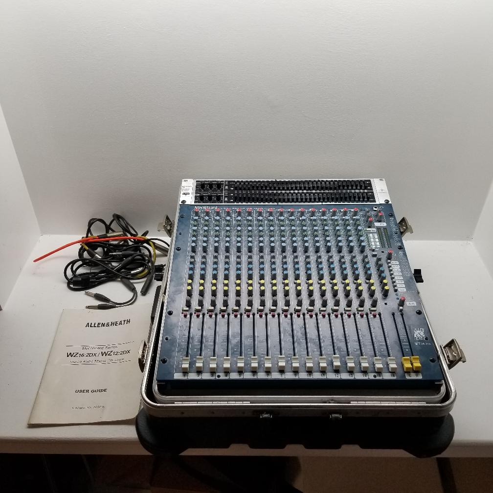 Allen & Heath MIXWIZARD WZ16:2DX 16-Channel Mixer SKB Behringer ...