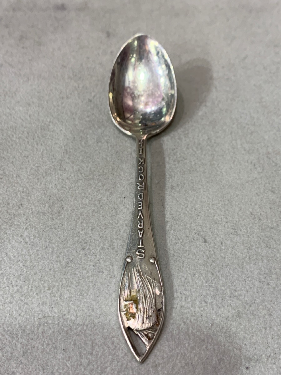 'Starved Rock Illinois' Sterling Silver Spoon Very Good | Carson ...