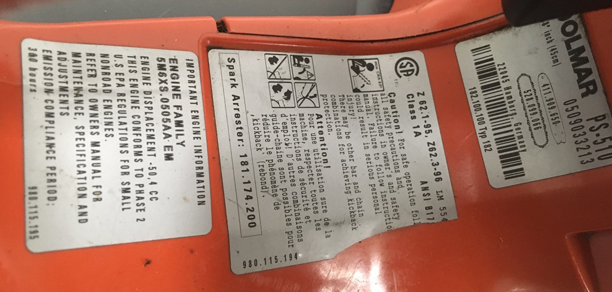 DOLMAR PS-510 Good | Pawn 1 | Spokane | WA
