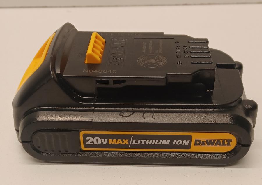 DEWALT MODEL BATTERY YELLOW AND BLACK, 20V LITHIUM ION Like New | Pawn ...