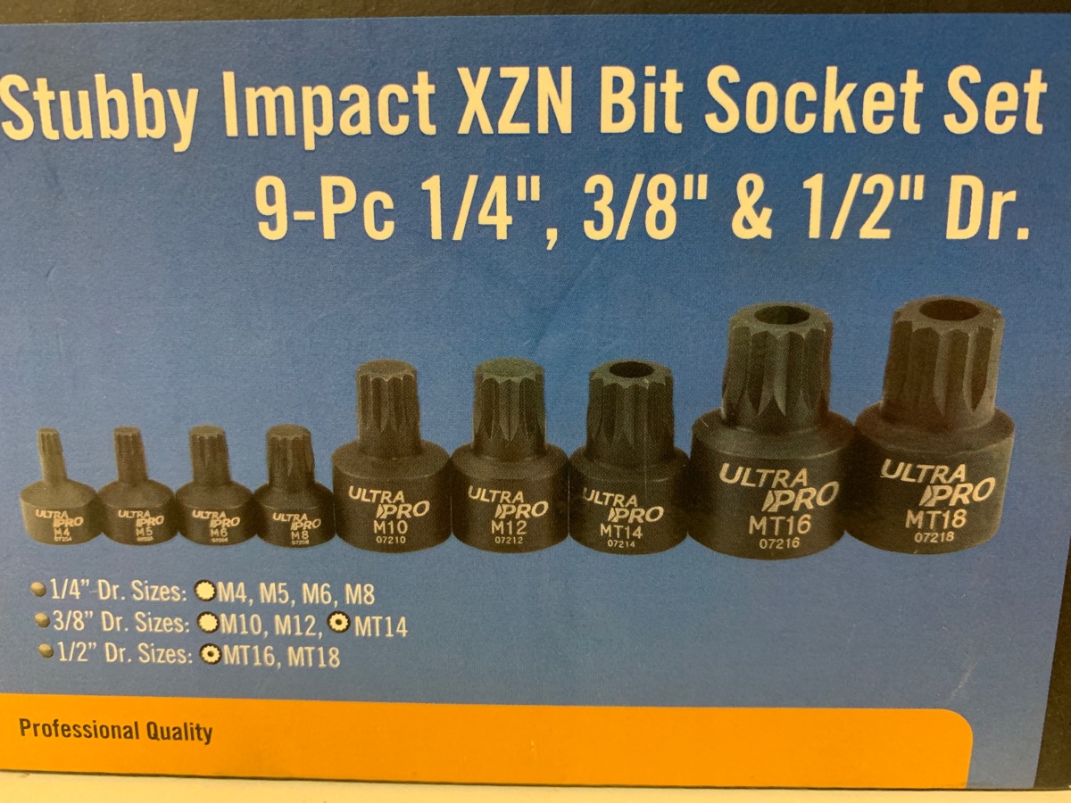 ULTRA PRO TRI-SQUARE SOCKET SET Very Good | Buya