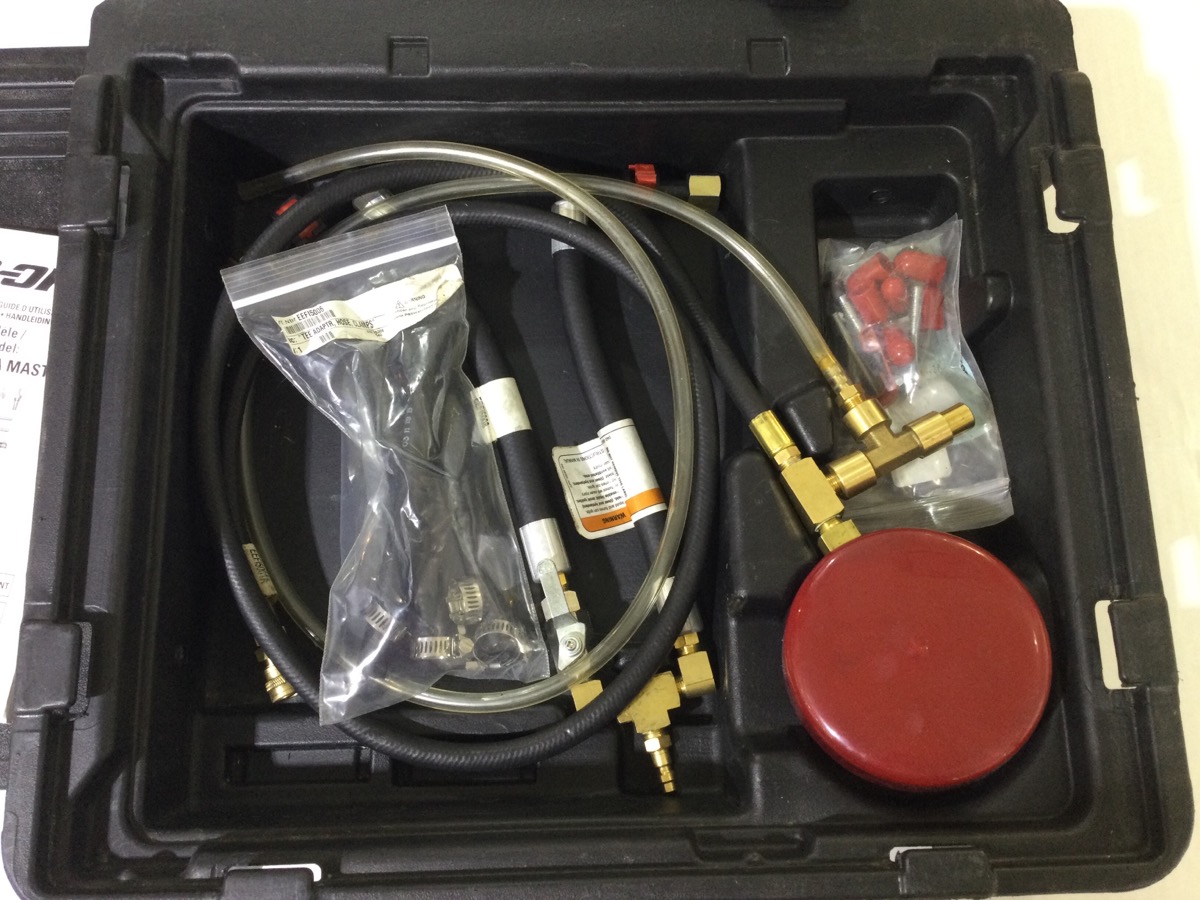 Snap-on Tools Master Fuel Injection Pressure Gauge Test Kit Set ...