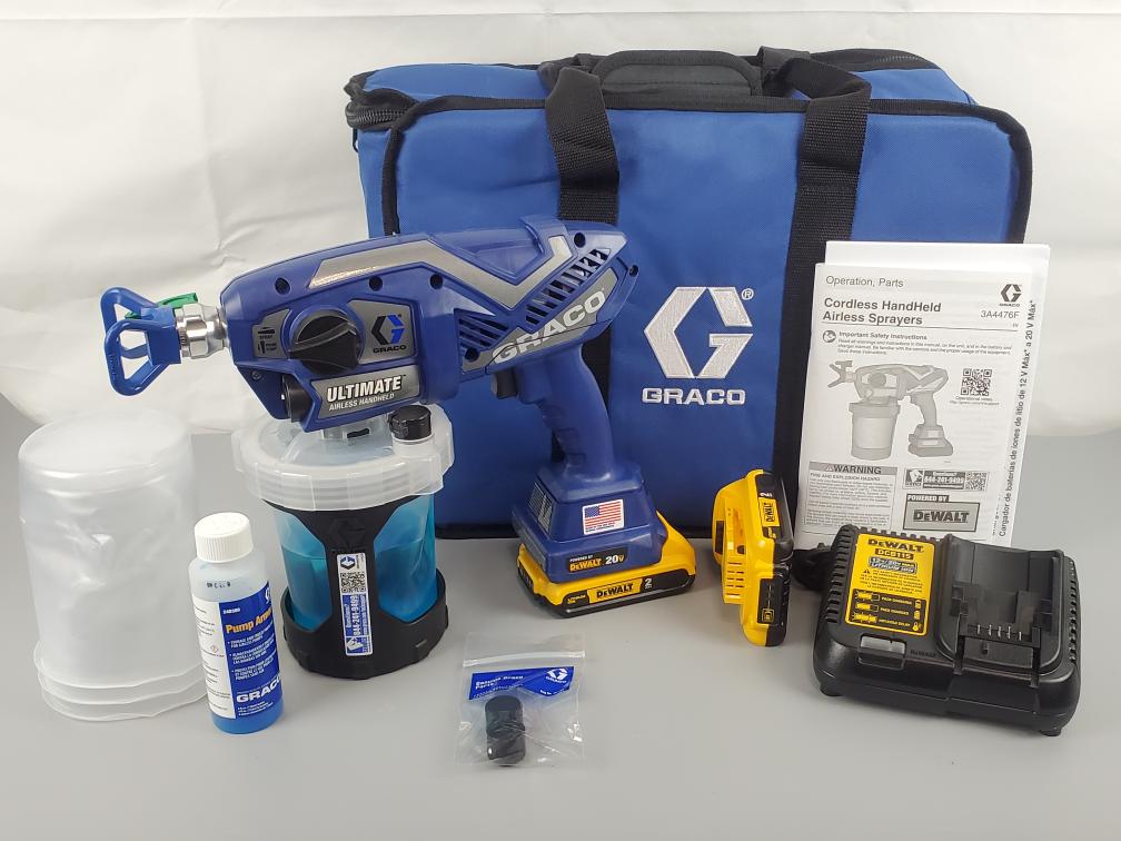 GRACO 17N164 CORDLESS AIRLESS HANDHELD SPRAYER Very Good | Buya