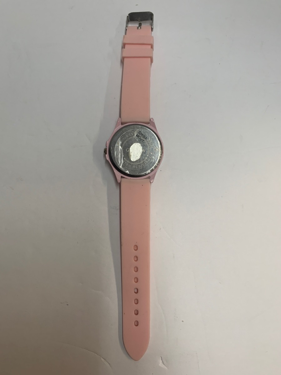 GENEVA WATCH WATCH PINK SILICONE Very Good | Carson Jewelry & Loan ...