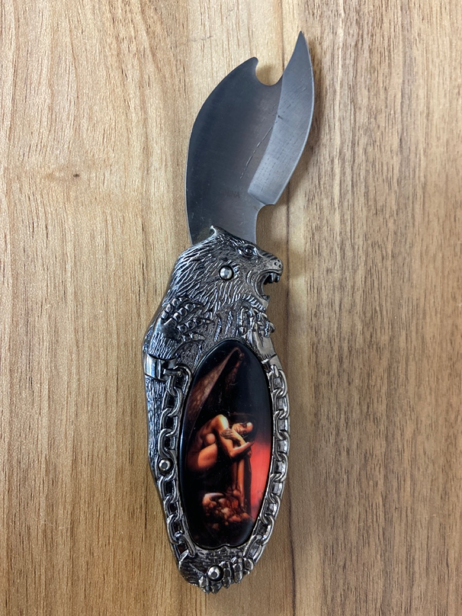 Boris Vallejo Knife, Metal Case "Empress of the Night" Knightstone ...