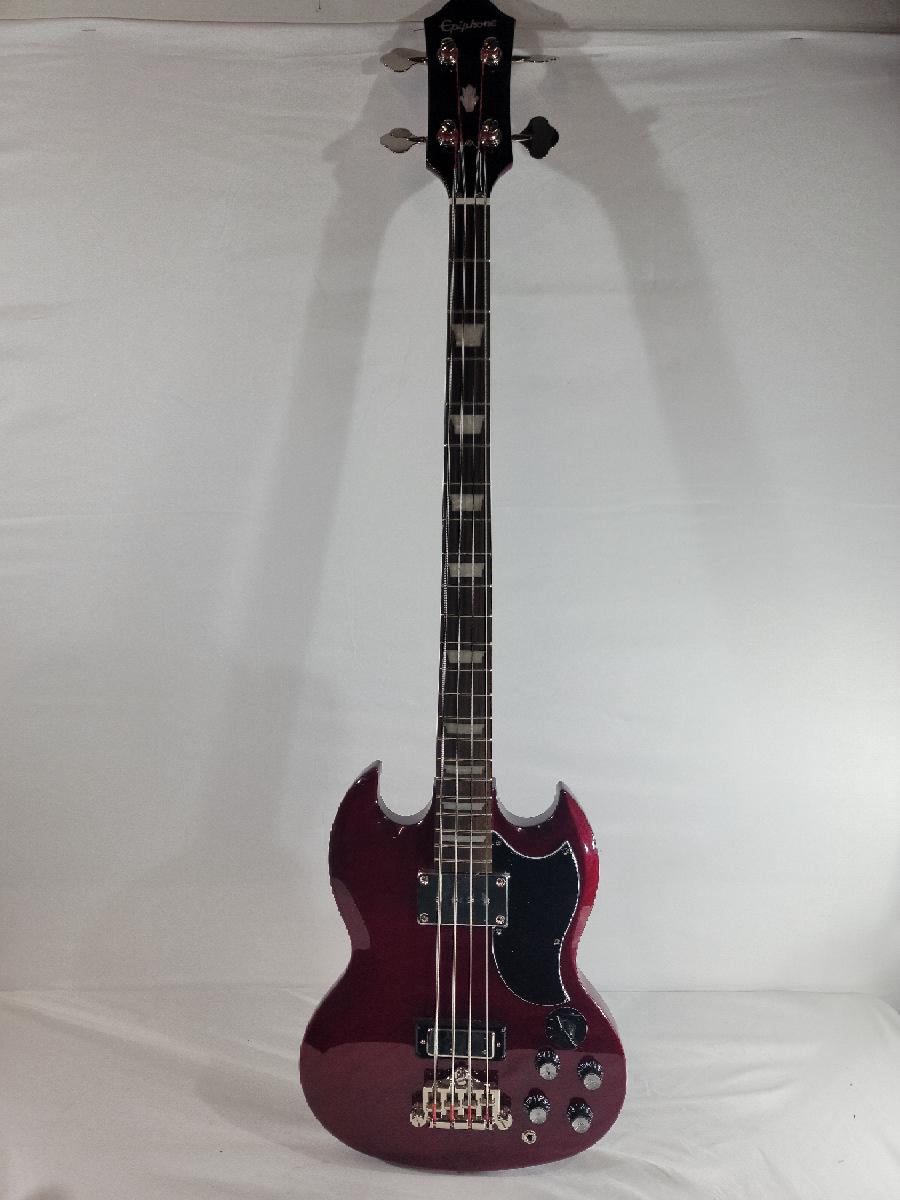 BASSGUITAR EPIPHINE EB3 ELECTRIC BASS GUITAR CHERRY Acceptable | Buya