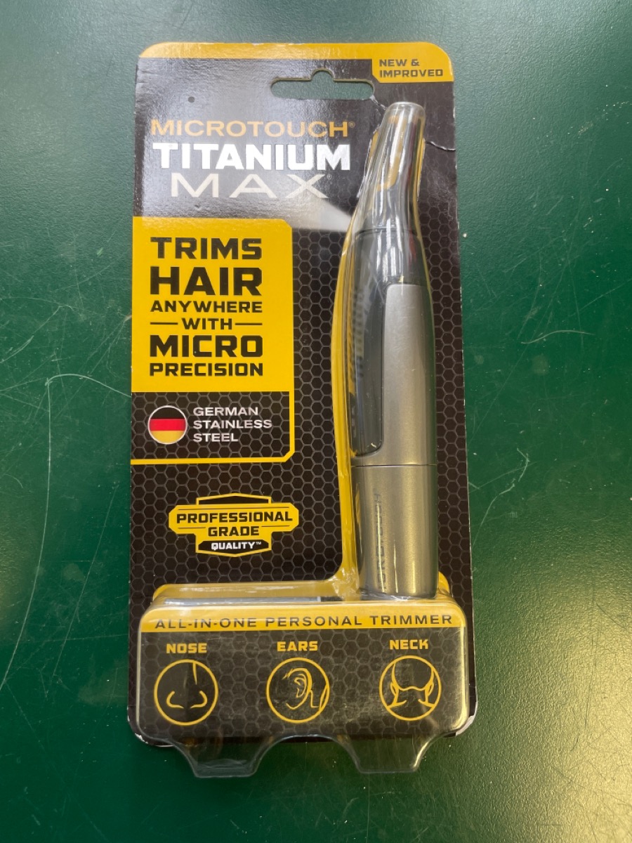 MICRO TOUCH TITANIUM MAX PERSONAL TRIMMER Brand New | Buya
